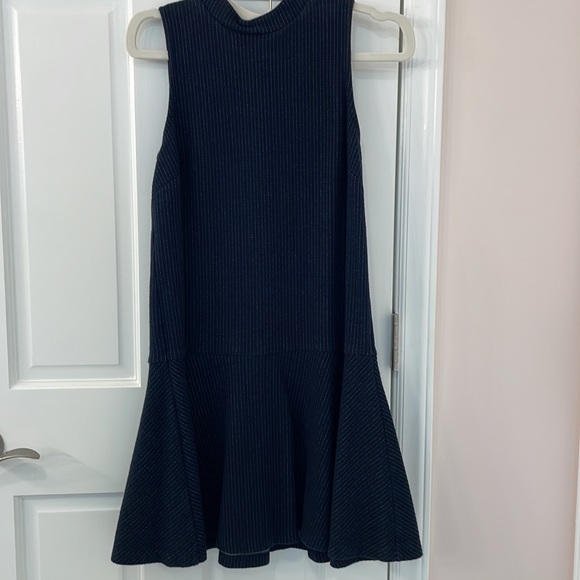 LOFT | Dresses | Bogo Loft Drop Waist Navy Dress | Poshmark